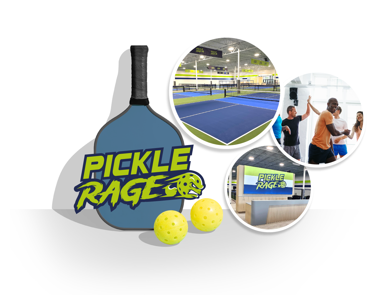 About PickleRage | State-Of-The-Art Pickleball Courts