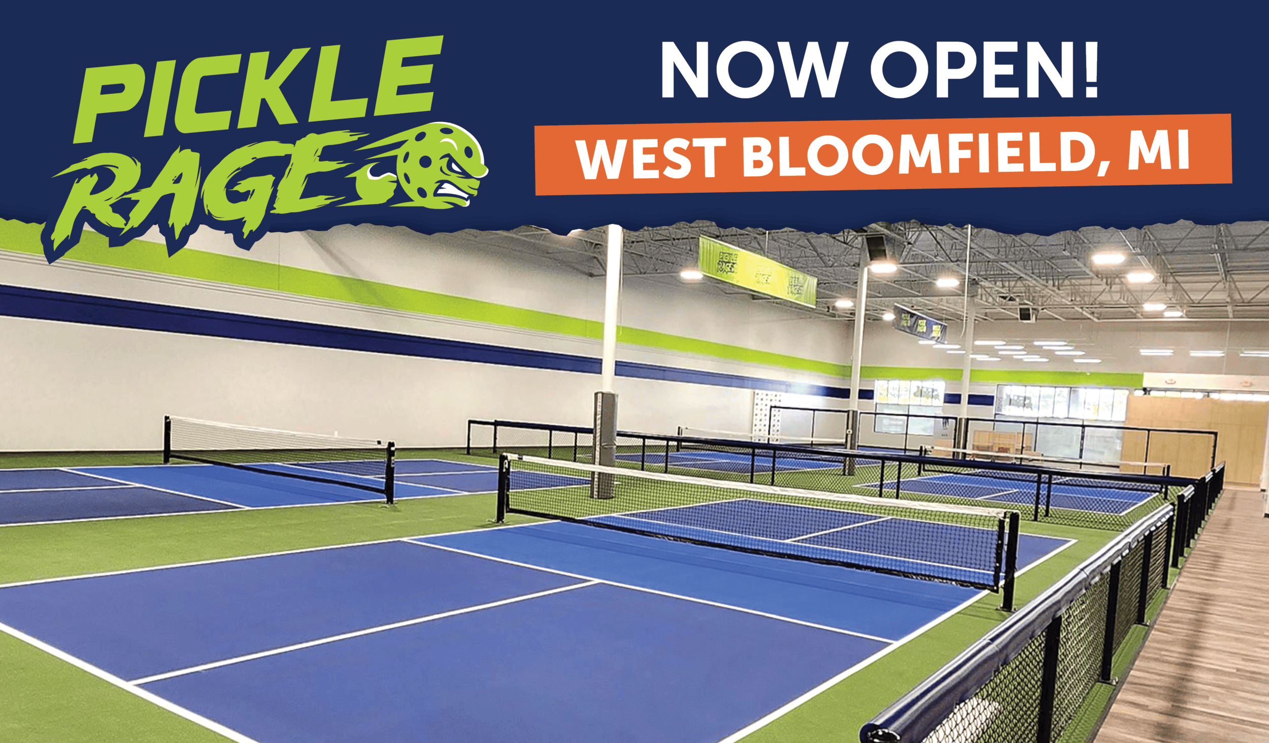 PickleRage: America's Premier Indoor Pickleball Club