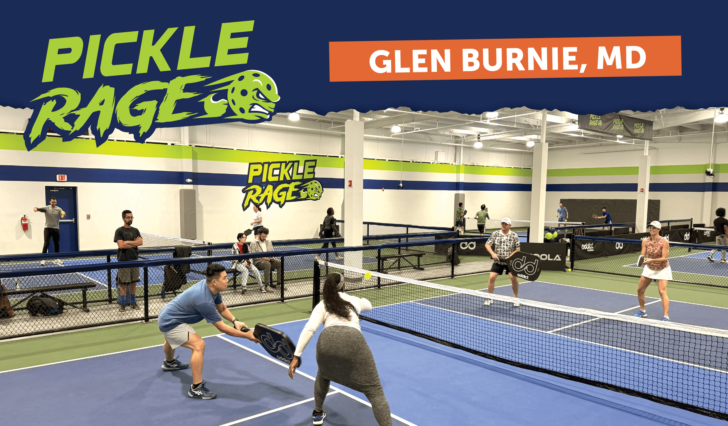 PickleRage: America's Premier Indoor Pickleball Club