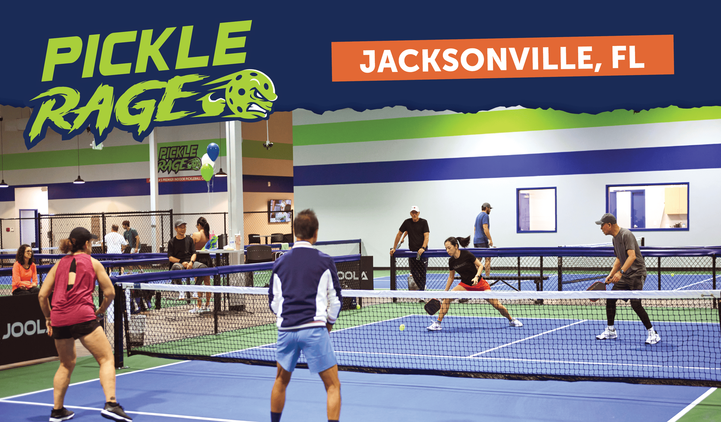 PickleRage: America's Premier Indoor Pickleball Club