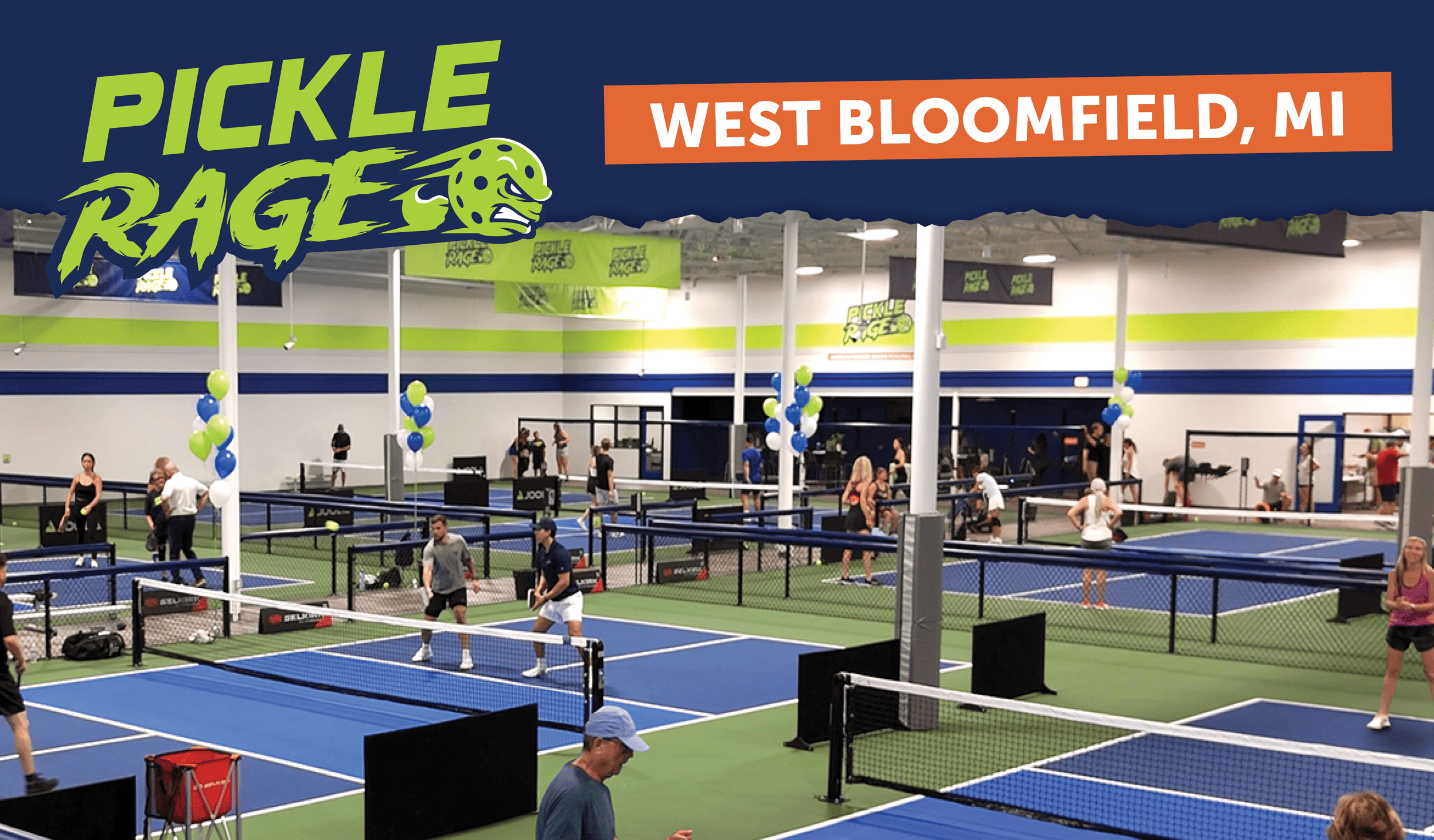PickleRage: America's Premier Indoor Pickleball Club